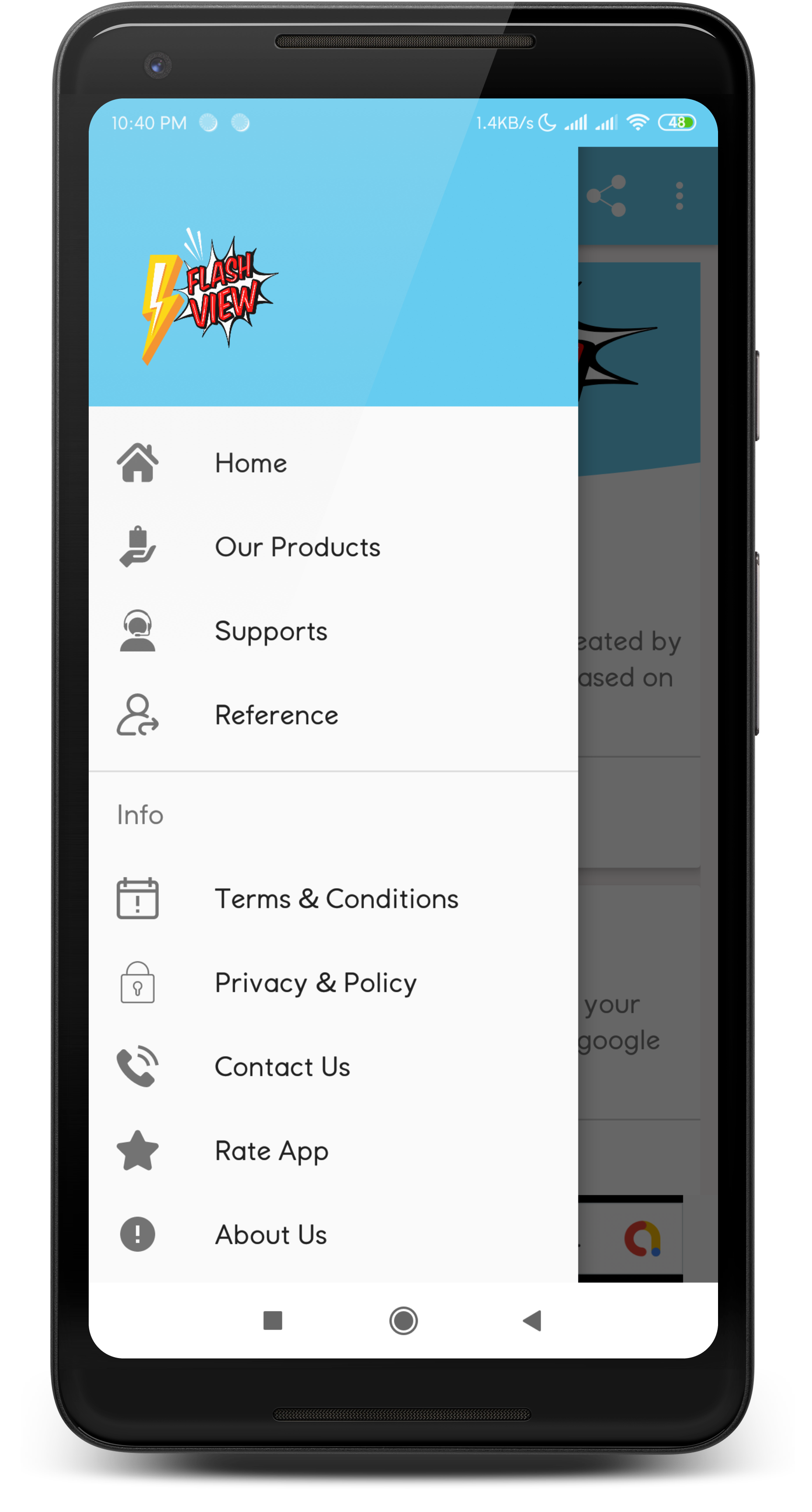 FlashView | Universal Android WebView App With Admobs by sr-tech | CodeCanyon